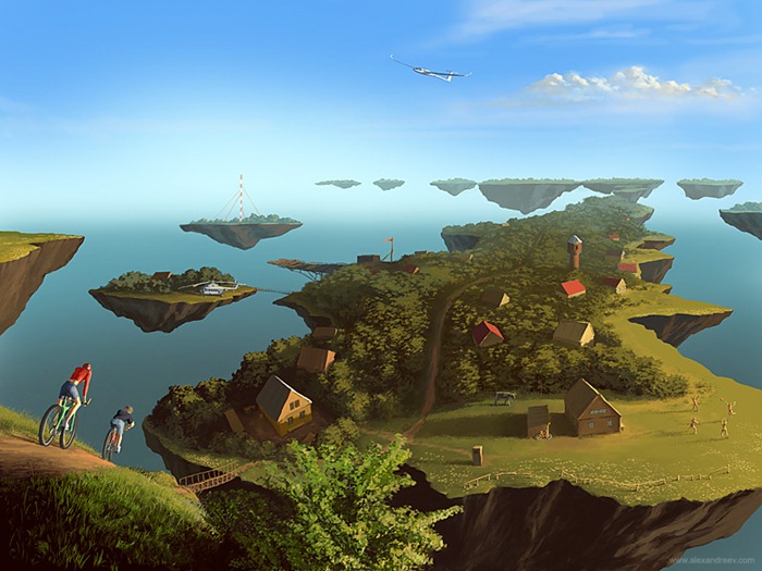 Alex Andreyev’s Surrealistic Paintings | Amusing Planet